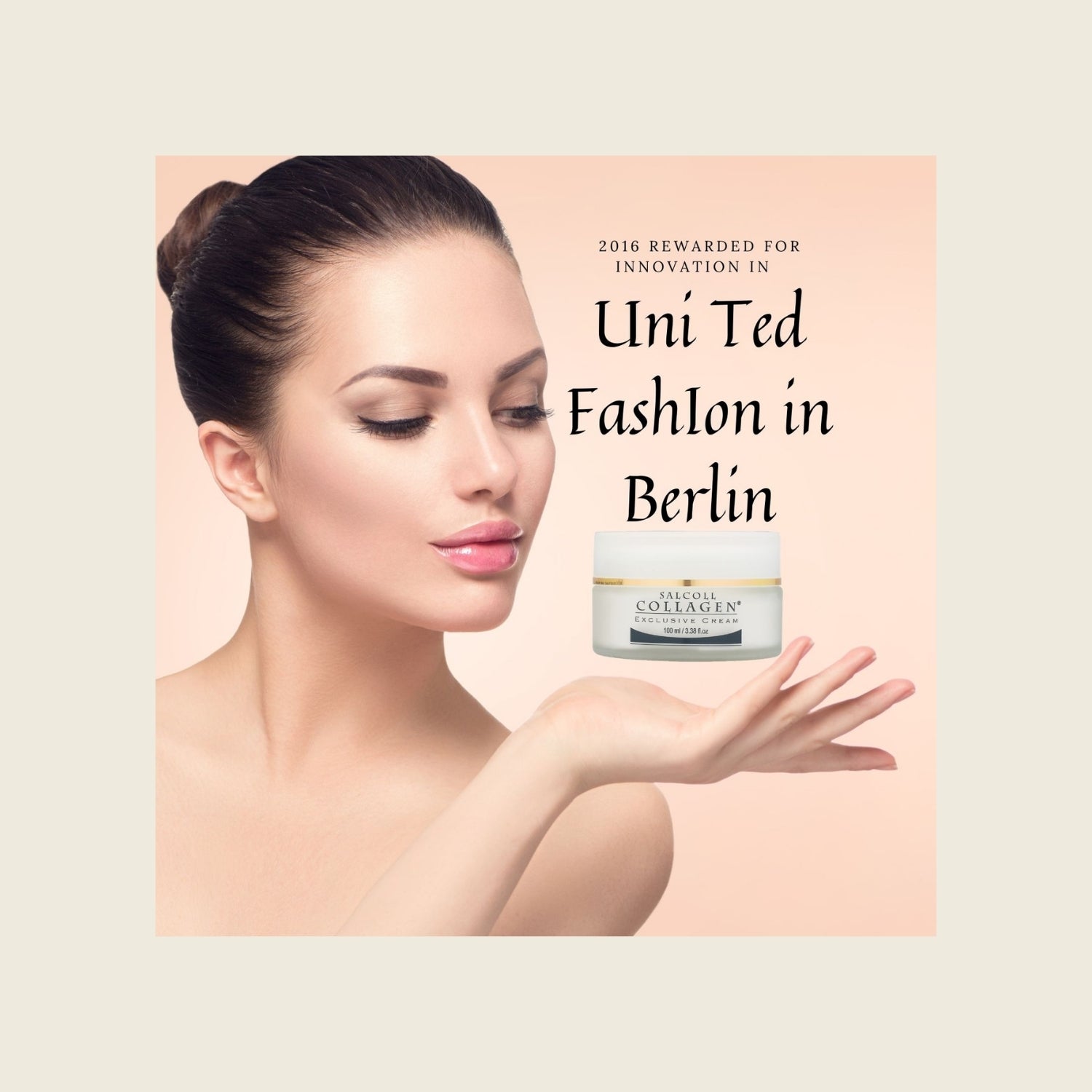 SALCOLL COLLAGEN Face Cream, 100% Natural Anti-Aging, 100ml | Salcoll ...