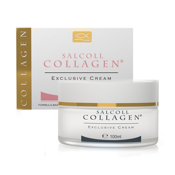SALCOLL COLLAGEN Face Cream, 100% Natural Anti-Aging, 100ml | Salcoll ...