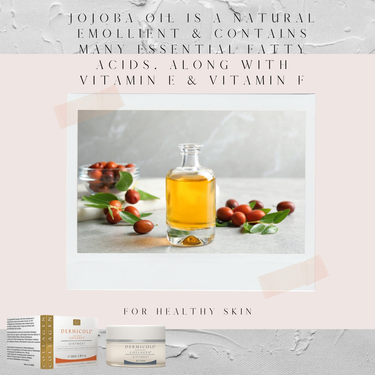 Salcoll Collagen Steroids Free, Dermicoll Marine Collagen to Aid ...