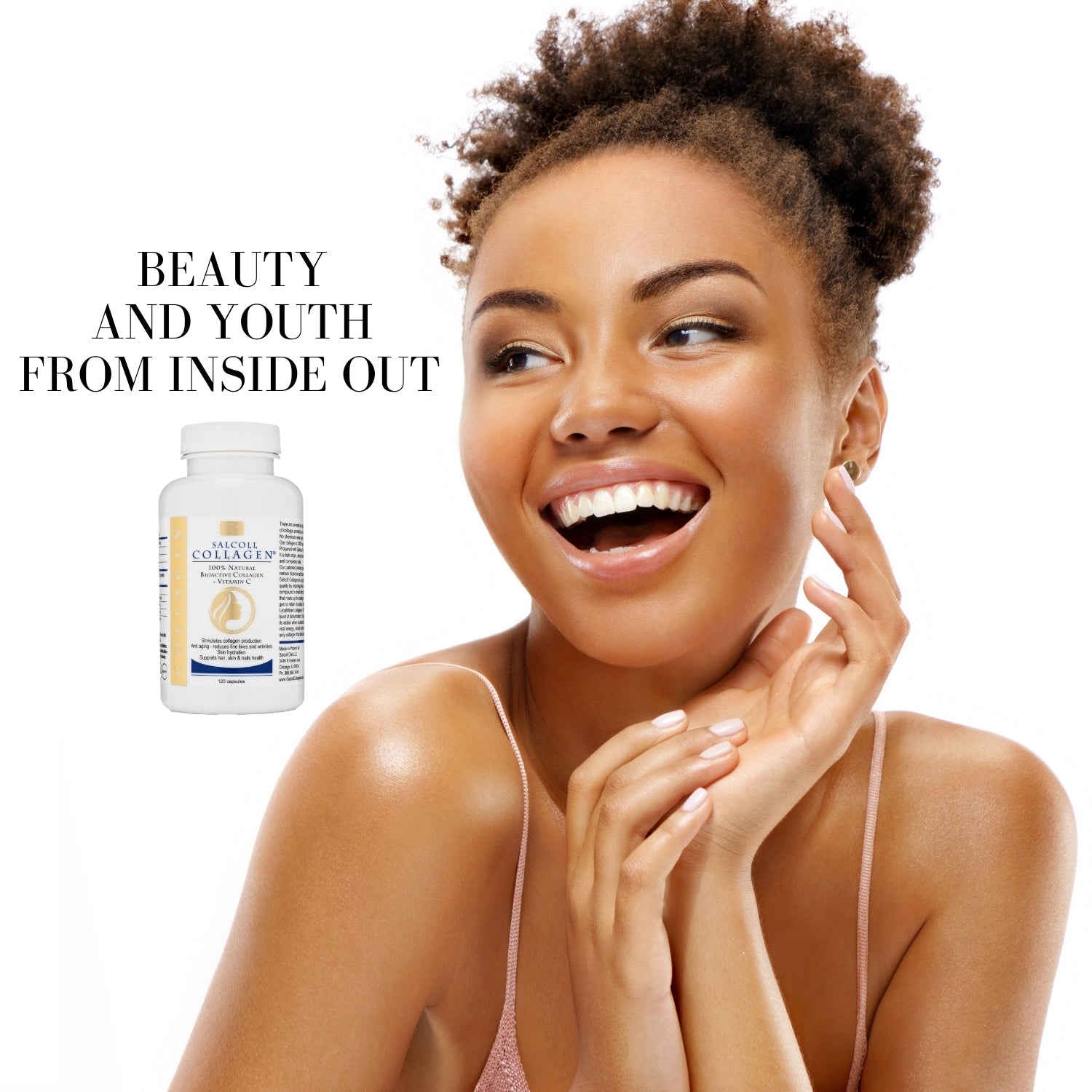 Salcoll Collagen Skin Capsules Anti-Aging 120 Capsules | Salcoll Collagen